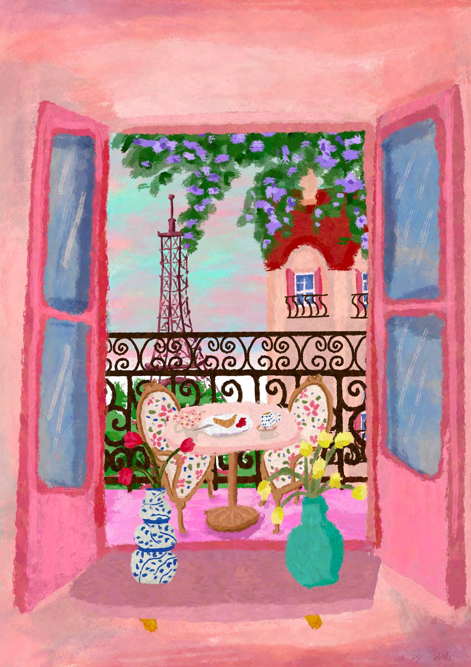 Paris Print – Art By Isobelle